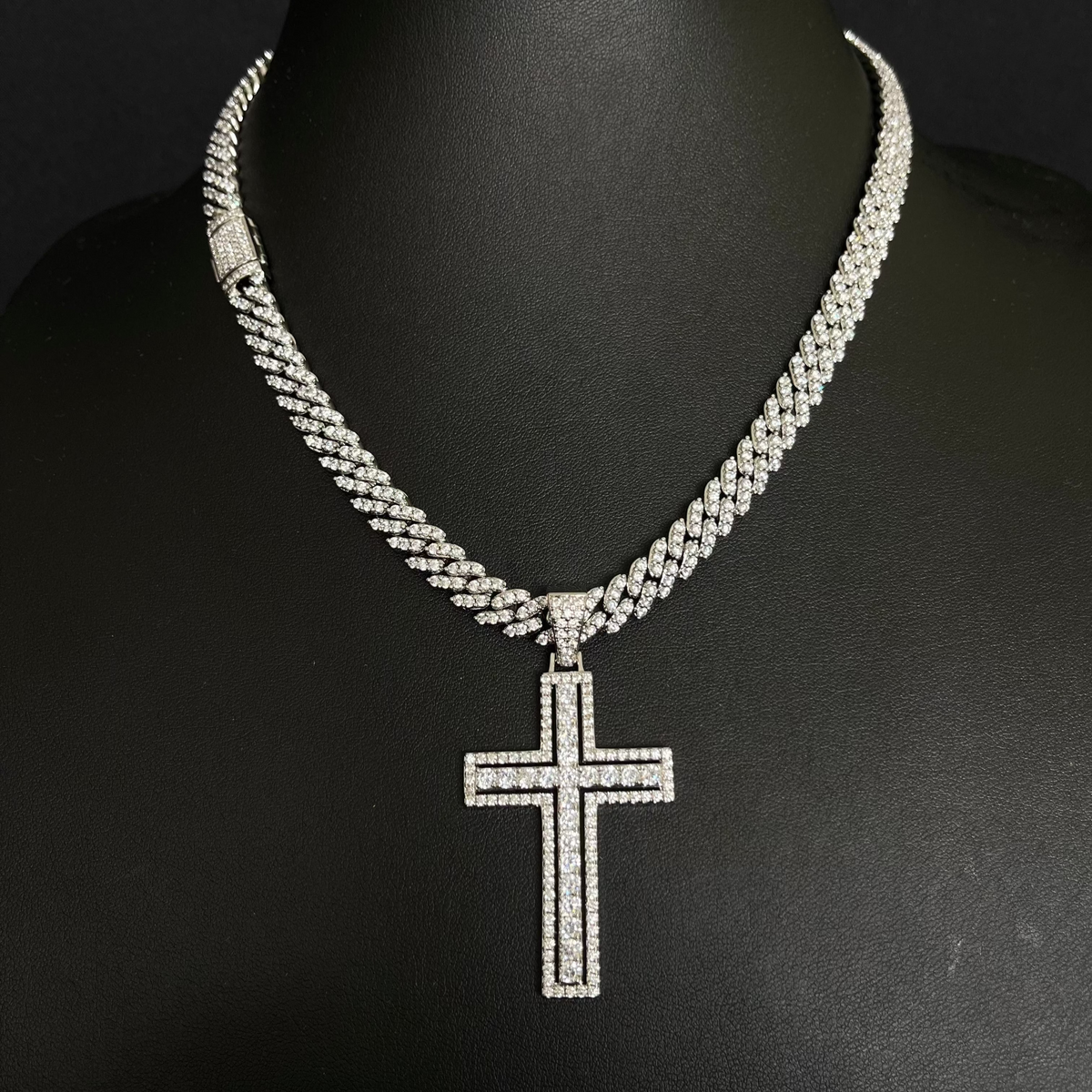 Cuban Cross pendant – icedoutnz
